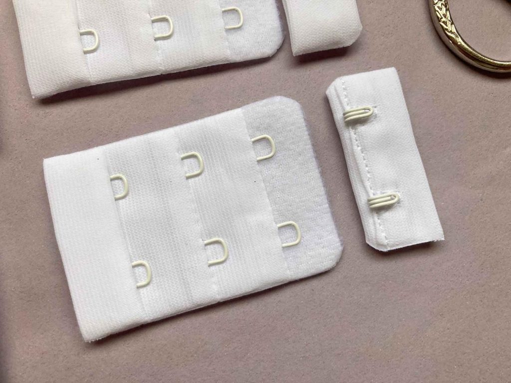 38mm Bra Fasteners White - Sew Projects