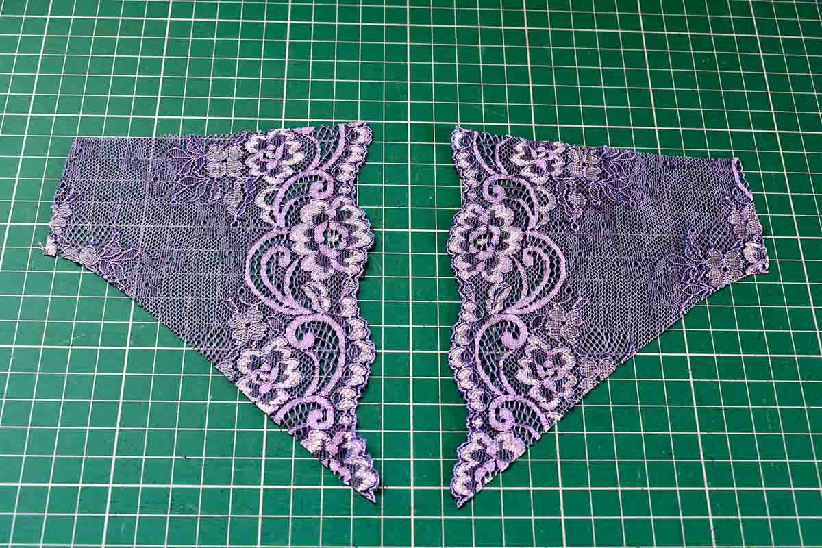 Learn how to use scalloped lace sewing patterns - Sew Projects